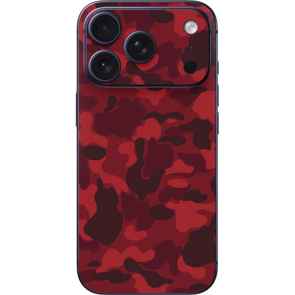 iPhone 17 Pro Max Red Street Camo Skin | Decals | Wraps | Skinit