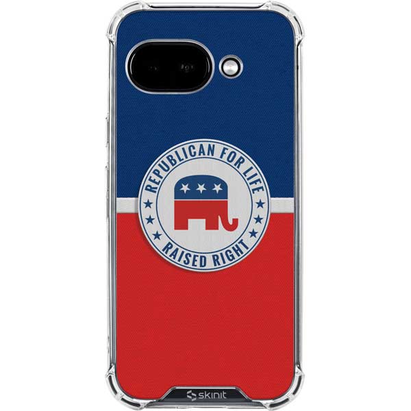 Republican For Life Google Pixel 9a Clear Case | Clear Phone Cases – Skinit