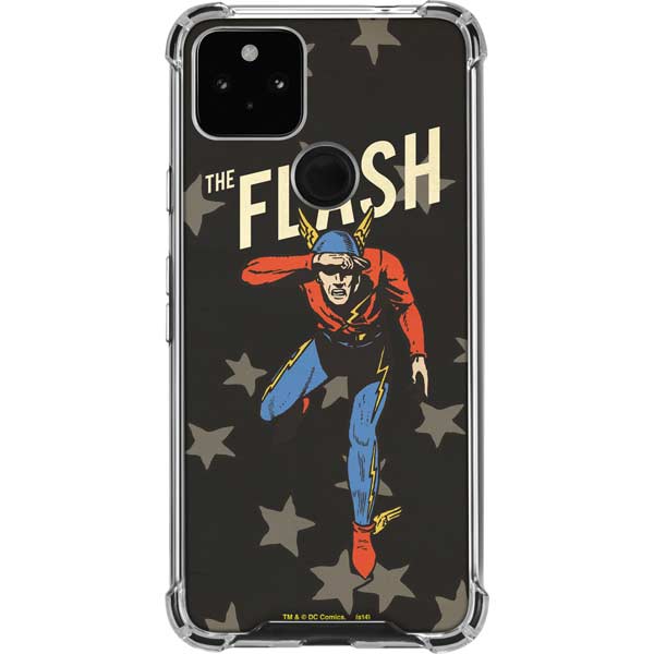 DC Comics The Flash Retro Action Pose Pixel Cases | Officially Licensed ...