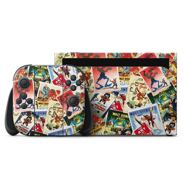 Retro Goofy Stamps Nintendo Switch 2 (2025) with Joy-Con Skin | Skinit