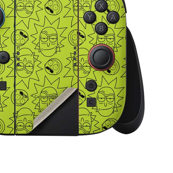 Adult Swim Rick and Morty Rick and Morty All Over Print Nintendo Switch ...