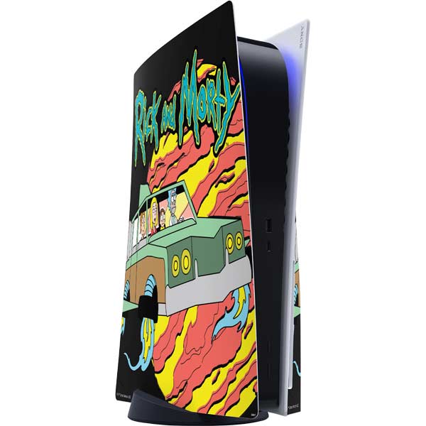 PlayStation PS5 Skins - Official Adult Swim Rick and Morty Family Wagon ...