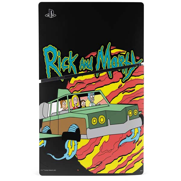 Adult Swim Rick and Morty Family Wagon Skin for PS5 Slim Digital ...