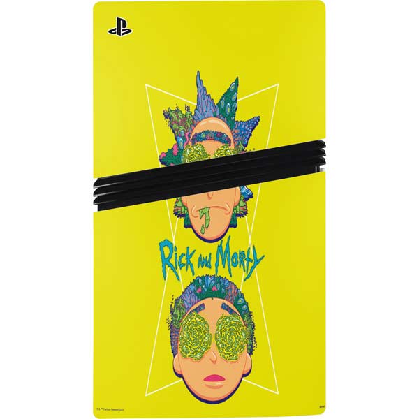 Adult Swim Rick and Morty Rick and Morty Portal Eyes Skin for PS5 Pro ...