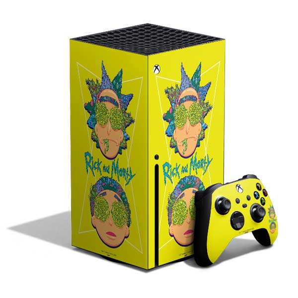 Xbox Series X Skins | Official Adult Swim Rick and Morty Portal Eyes ...