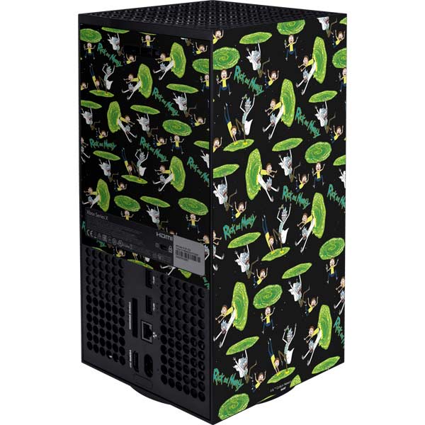 Rick and Morty Portal Pattern Microsoft Xbox Skin – Skinit