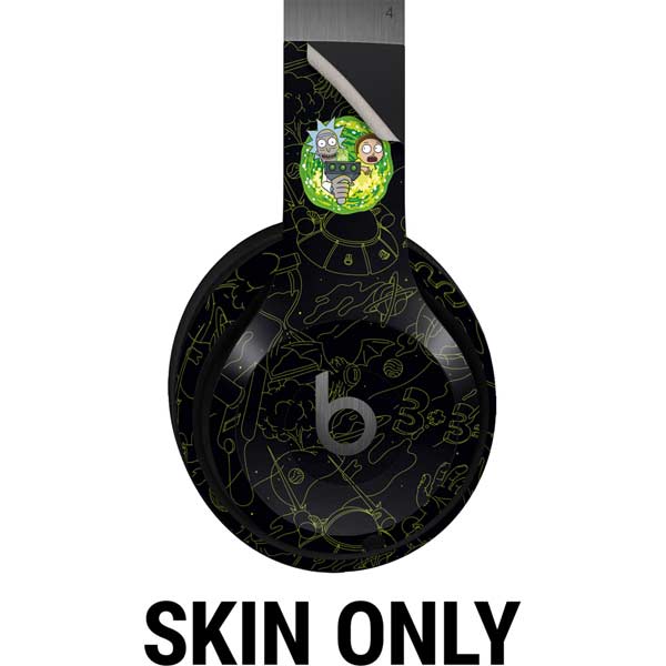 Adult Swim Rick and Morty Portal Travel Beats Solo 4 On-Ear Wireless ...