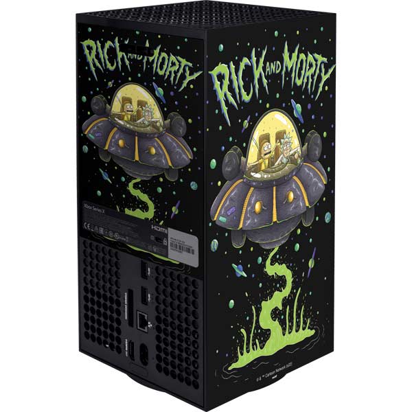 Rick and Morty Spaceship Microsoft Xbox Skin – Skinit