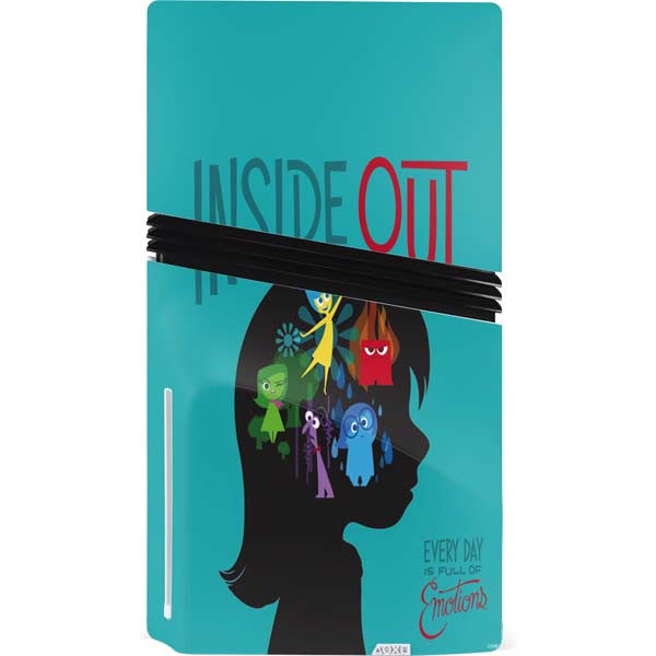 Disney Inside Out Riley’s Emotions Skin for PS5 Pro Console with Disk ...