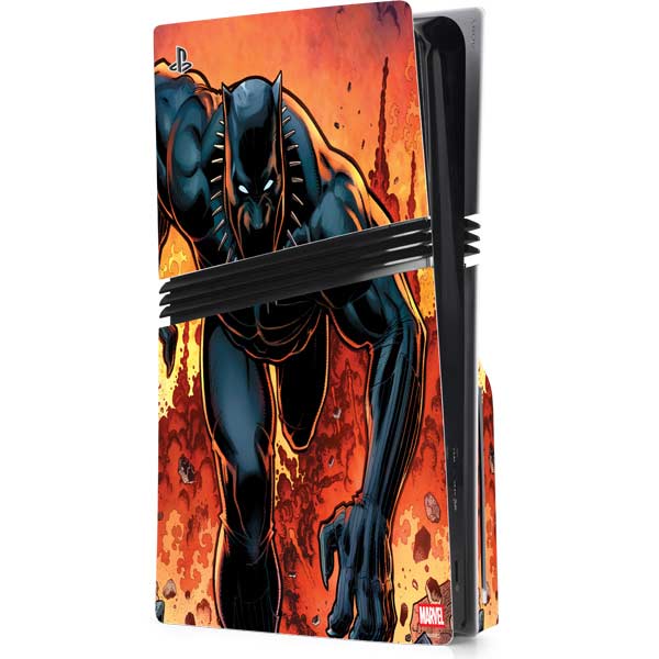 Marvel Black Panther Rise of Black Panther Skin for PS5 Pro Console ...
