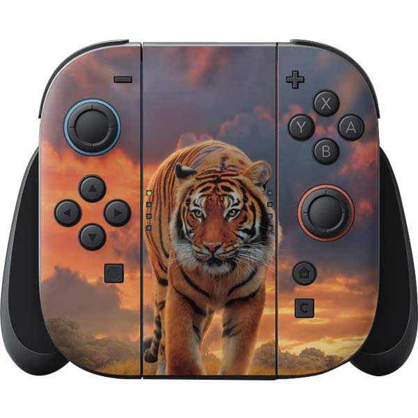 Rising Tiger by Vincent Hie Nintendo Switch 2 (2025) Joy-Con Controller ...