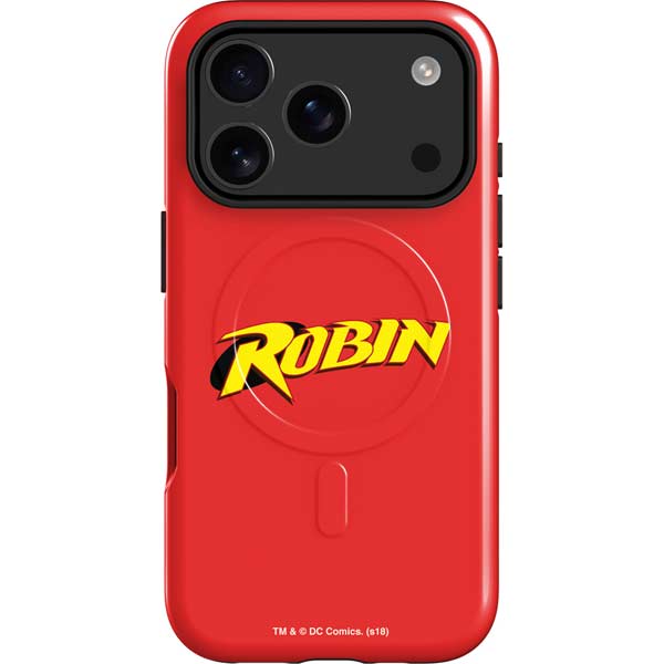 DC Comics Robin Official Logo Apple iPhone 17 Pro Magsafe Impact Case ...
