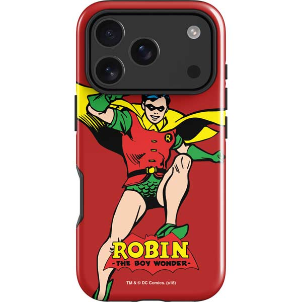 iPhone 17 Pro Max DC Comics Robin Classic Art Impact Case | Maximum ...