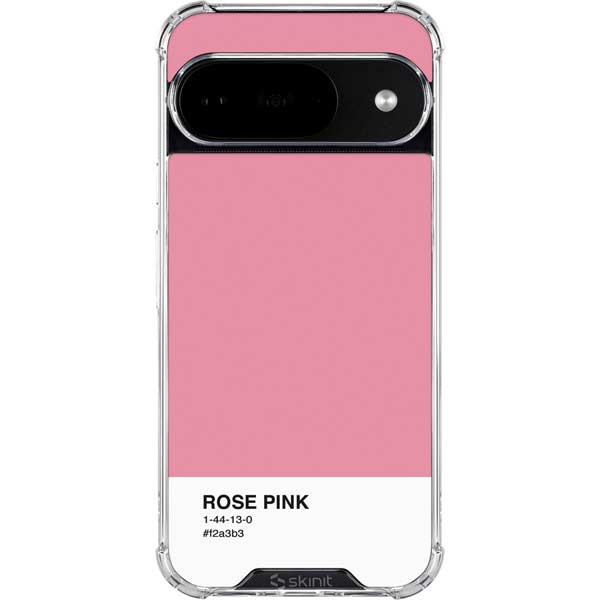 Rose Pink Color Palette Google Pixel 10 Clear Case | Clear Phone Cases ...