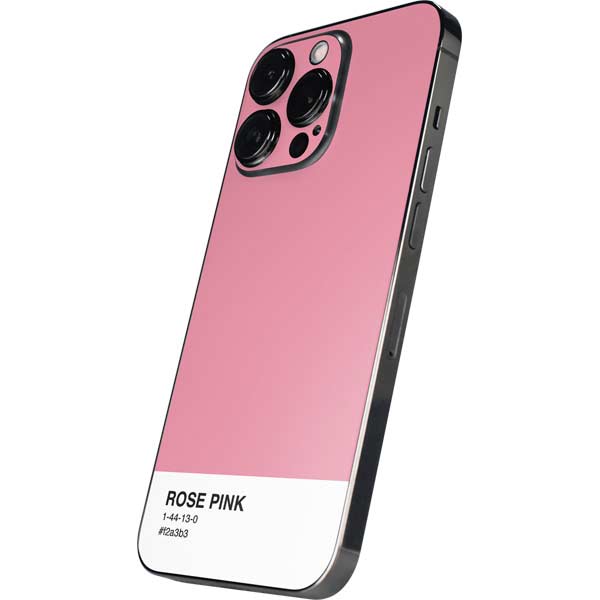 Rose Pink Color Palette iPhone 15 Pro Max Decal Skin | Skinit