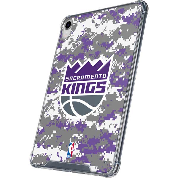 NBA Sacramento Kings Purple Digi Camo iPad 11th Gen (2025) Clear Case ...