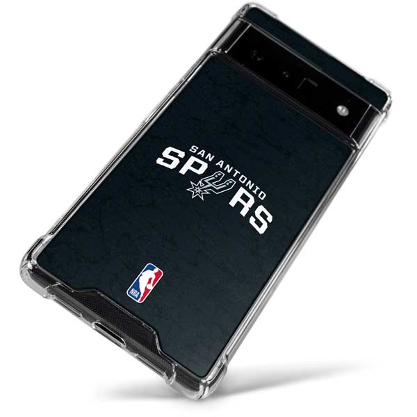 Spurs Distressed Google Pixel 6 Clear Case | Transparent Cases – Skinit