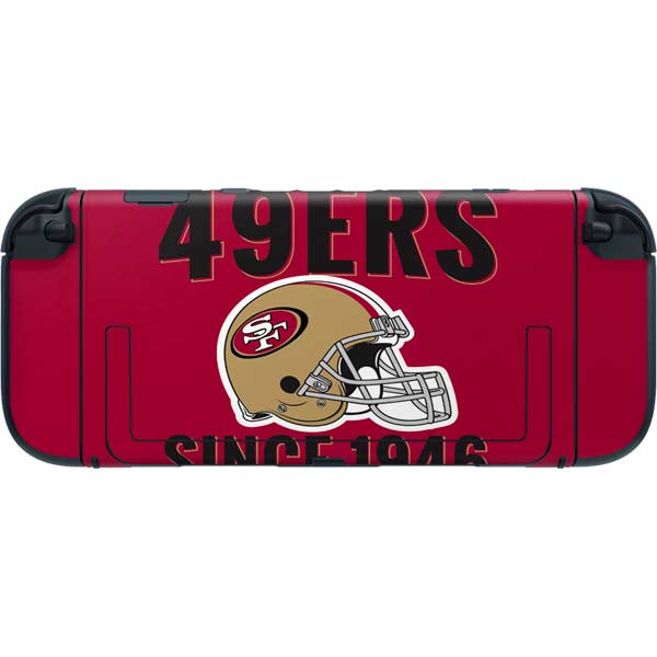 San Francisco 49ers Helmet Nintendo Switch 2 (2025) with Joy-Con Skin ...