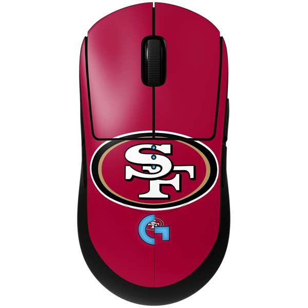 San Francisco 49ers Large Logo G Pro Wireless Gaming Mouse Skin | NFL ...