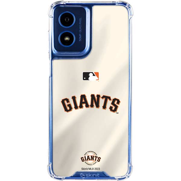 MLB San Francisco Giants Home Jersey Moto G 5G Clear Case | Transparent ...