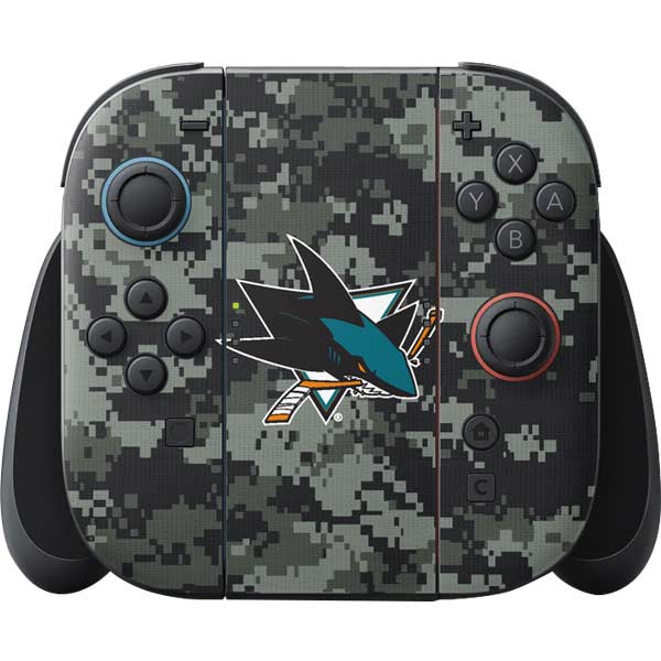 NHL San Jose Sharks Camo Nintendo Switch 2 (2025) Joy-Con Controller ...