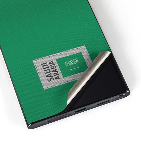 Galaxy S25 Ultra Saudi Arabia Soccer Flag Skin | Skinit