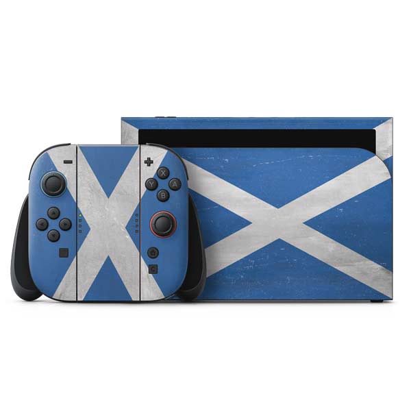 Scotland Flag Distressed Nintendo Switch 2 (2025) with Joy-Con Skin ...