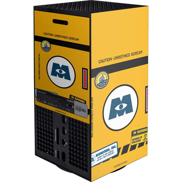 Disney Monsters Inc. Scream Canister Skin for the 2024 XBox Series X ...
