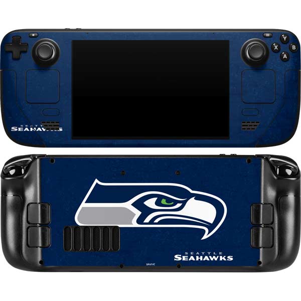 NFL Seattle Seahawks Distressed Steam Deck Handheld Gaming Computer ...