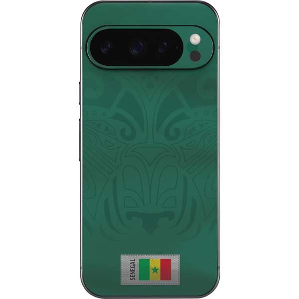 Senegal Soccer Flag Skin for Google Pixel 10 Pro Max | Skinit
