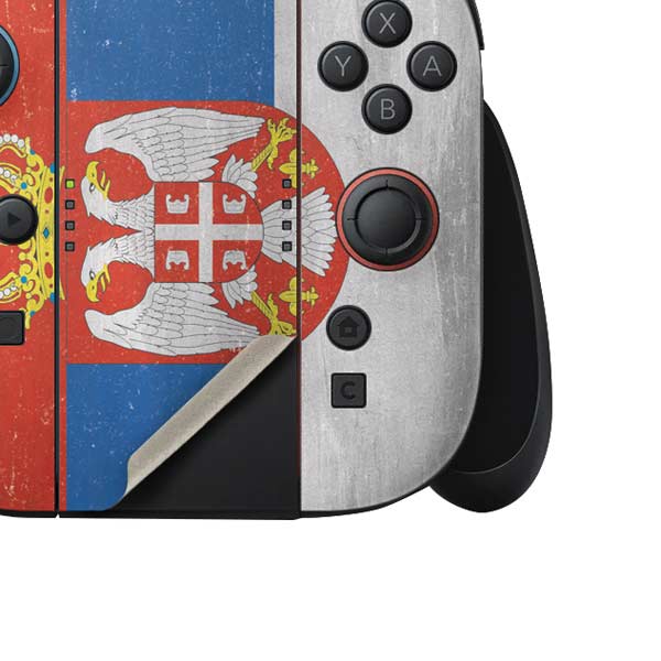 Serbia Flag Distressed Nintendo Switch 2 (2025) Joy-Con Controller Skin ...