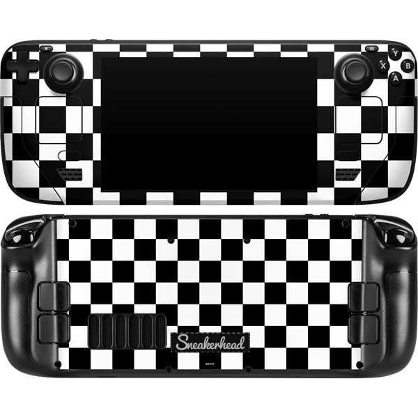 Sneakerhead Checkered Steam Deck Handheld Gaming Computer Skin – Skinit