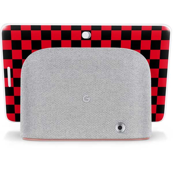 Sneakerhead Red Checkered Home Hub Skin – Skinit