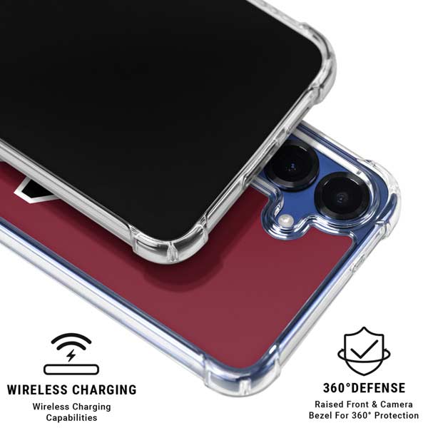 University of South Carolina Gamecocks Logo Red Galaxy S25 FE Clear ...