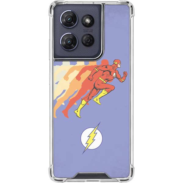 DC Comics The Flash Speed Mode Pose Moto G Play 5G (2025) Clear Case ...
