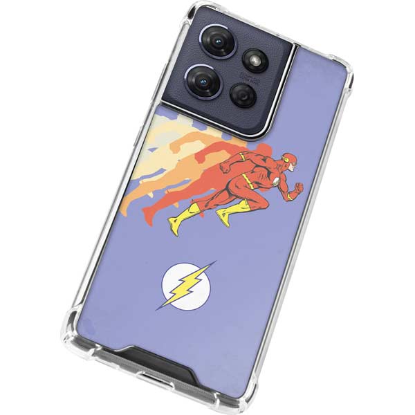 DC Comics The Flash Speed Mode Pose Moto G Play 5G (2025) Clear Case ...