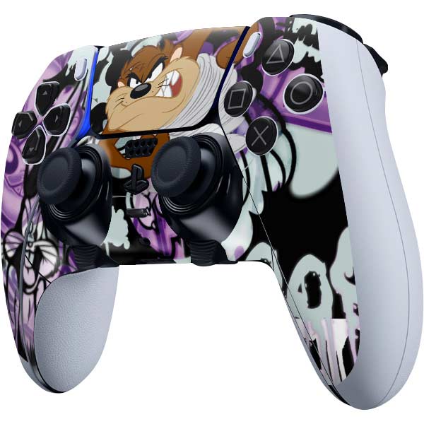 Splatter Paint Tasmanian Devil PS5 DualSense Edge Pro Controller Skin ...
