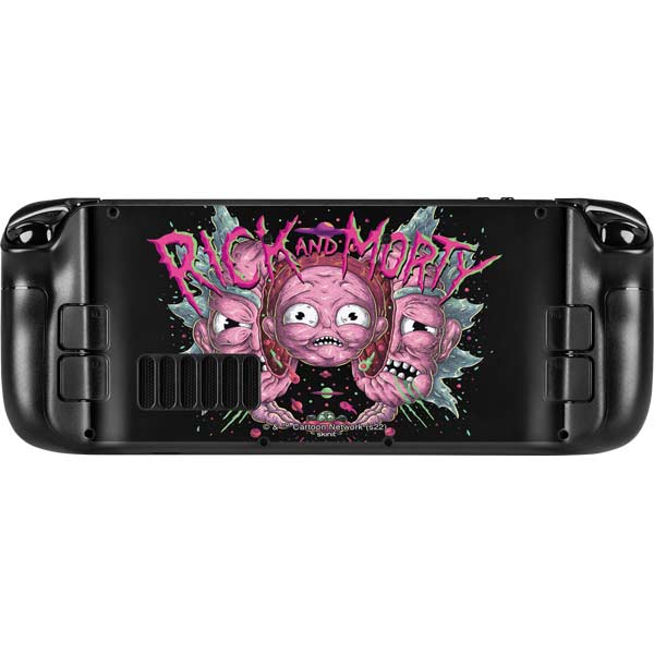Split Head Rick Steam Deck Handheld Gaming Computer Skin – Skinit