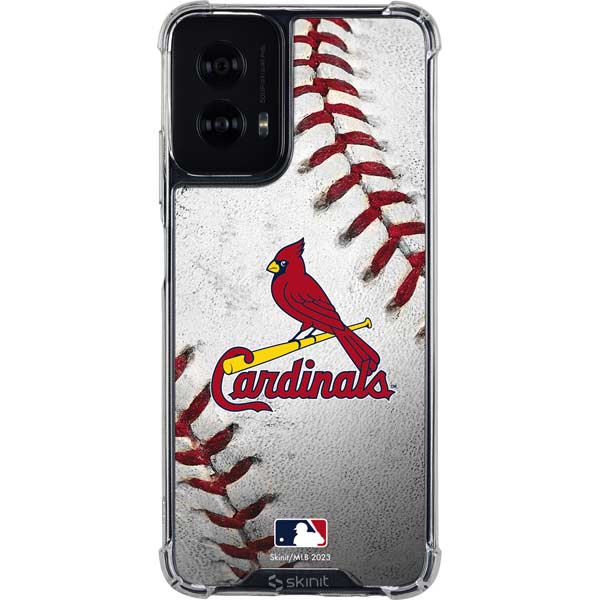MLB St. Louis Cardinals Game Ball Moto G Power 5G Clear Case ...