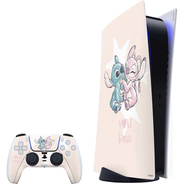 Buy Disney Lilo and Stitch Stitch and Angel PlayStation PS5 Skins ...