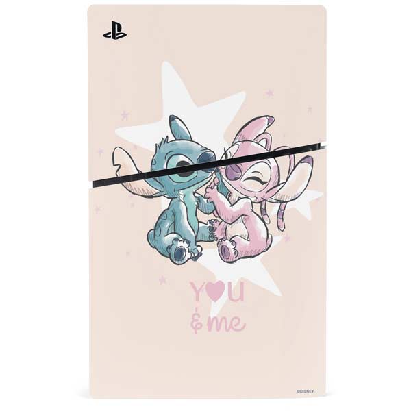 Disney Lilo and Stitch Stitch and Angel Skin for PS5 Slim Disk Console ...