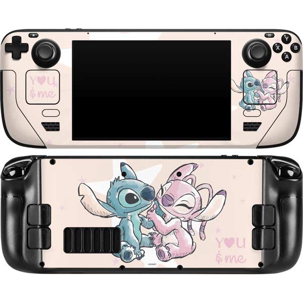 Disney Lilo and Stitch Stitch and Angel Steam Deck Handheld Gaming ...