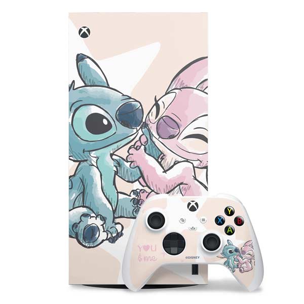 Buy Disney Lilo and Stitch Stitch and Angel Xbox Series X Skins ...