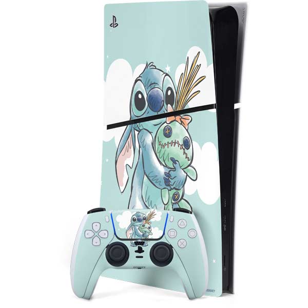 Disney Lilo and Stitch Stitch and Scrump PS5 Slim Digital Edition ...