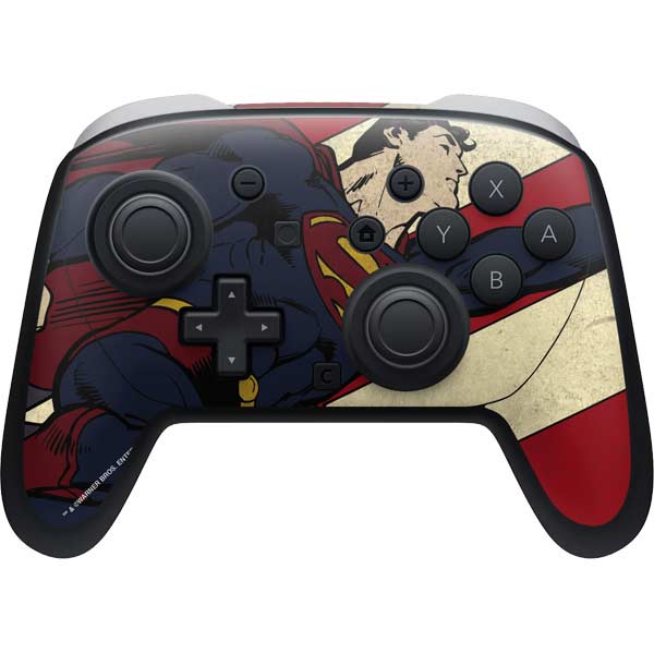 DC Comics Superman Vintage Pose American Flag Nintendo Switch 2 (2025 ...