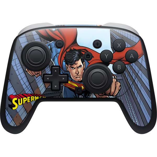 DC Comics Superman Flying Pose Nintendo Switch 2 (2025) Pro Controller ...