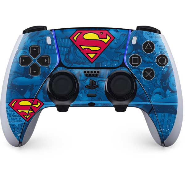 Superman Logo PS5 DualSense Edge Pro Controller Skin – Skinit