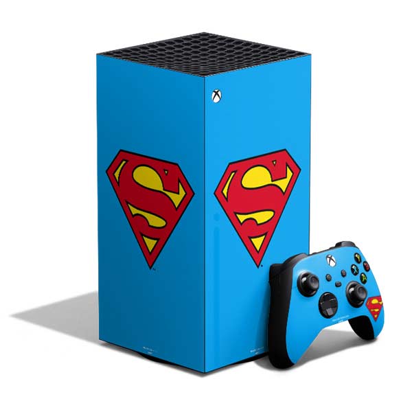 DC Comics Superman Official Logo Skin for the 2024 XBox Series X ...