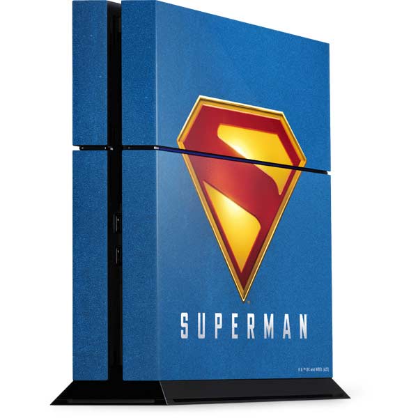 Buy Superman 2025 Classic Superman Shield Emblem PlayStation PS4 Skins ...