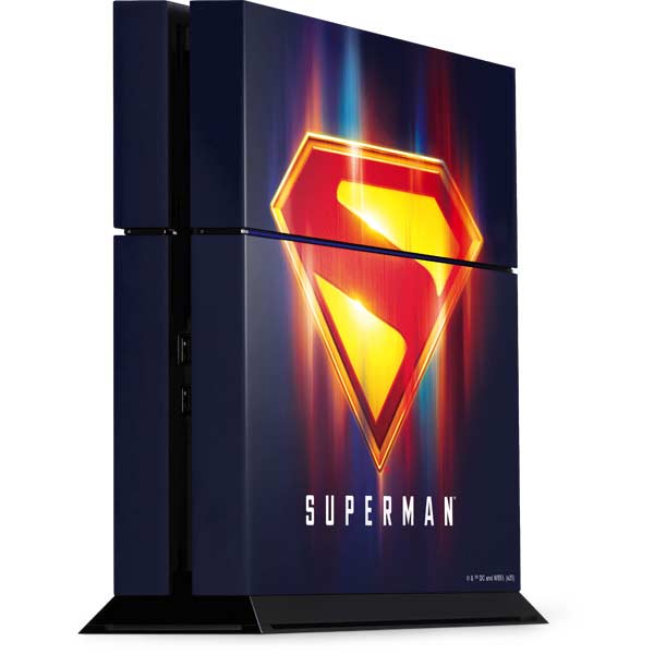 Buy Superman 2025 Energy Shield Neon Emblem PlayStation PS4 Skins ...